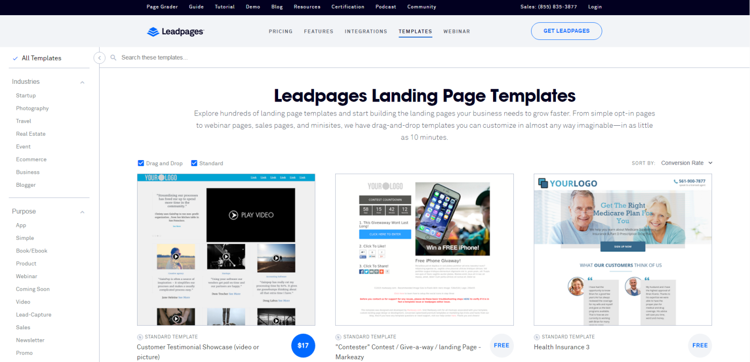 IconDesignLAB.com Blog | 20 ways to create a landing page without ...